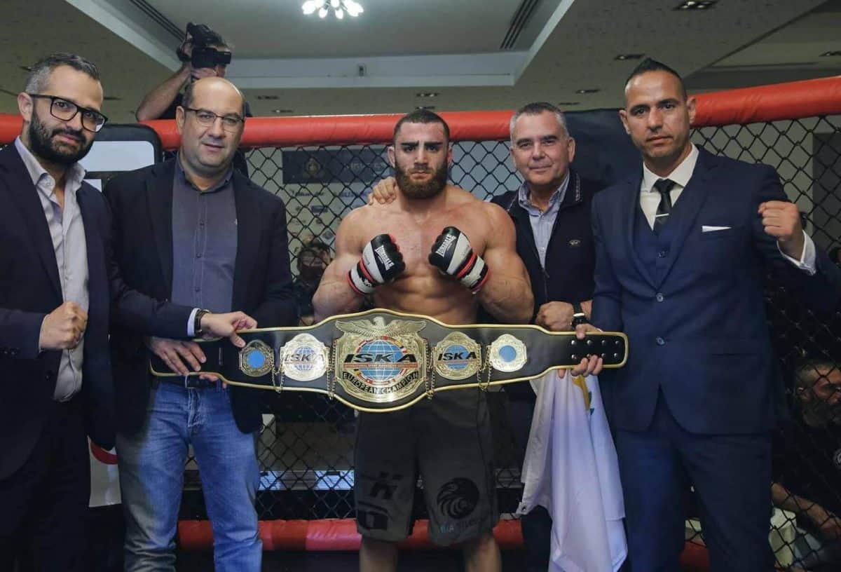 Andreas Tricomitis ISKA MMA European Champion - Andreas Tricomitis